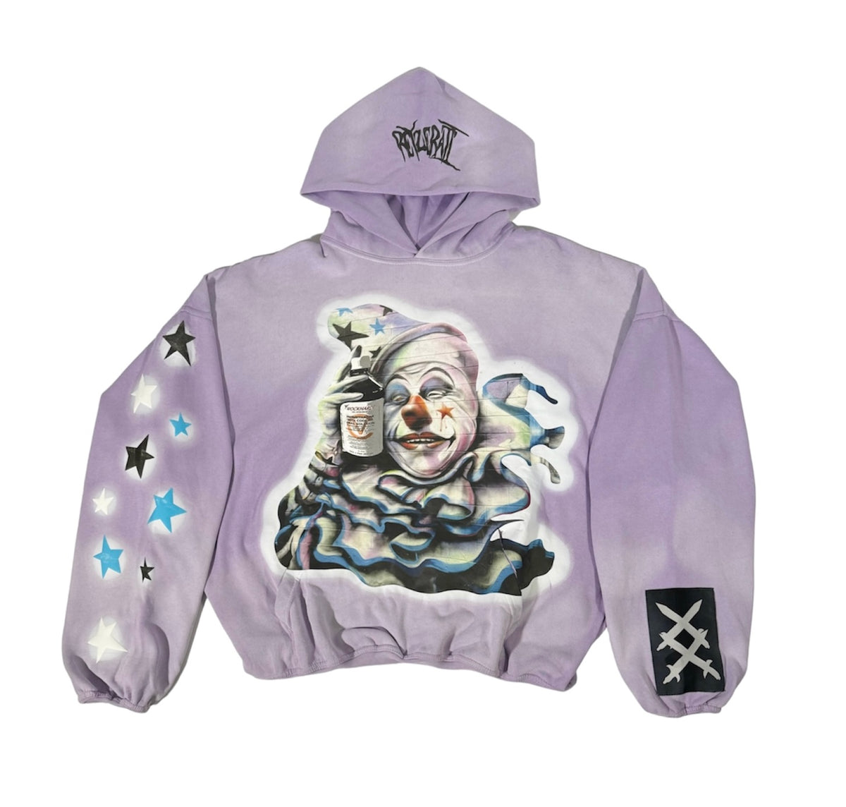 “WOCKY THE CLOWN” PULLOVER (LAVENDER) – Reyzerati
